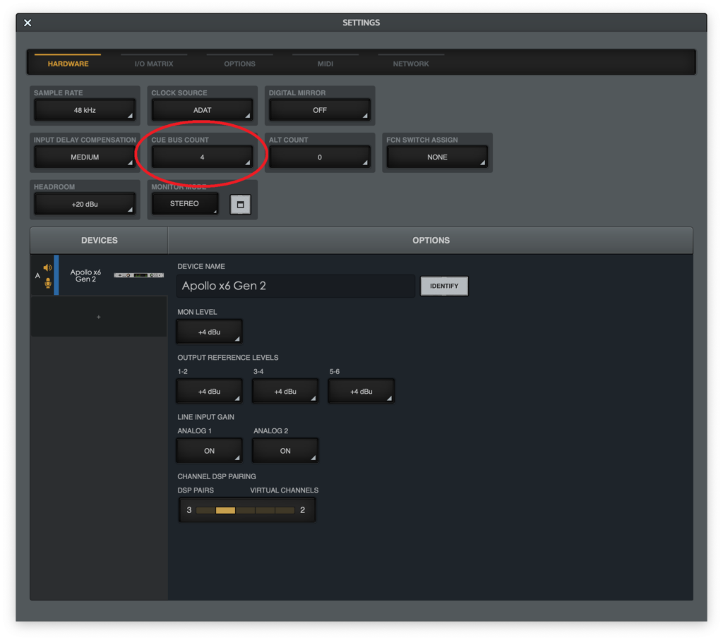 UAD Console の設定についてのメモ | せむにるの日記